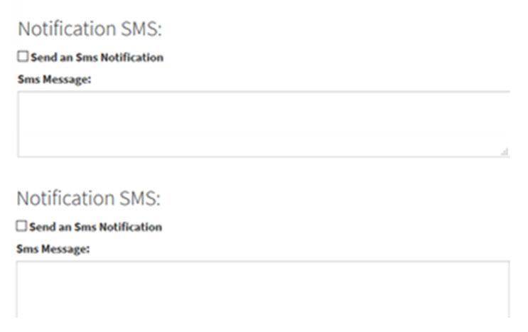 Client Admin - Notifications - Connect Suite