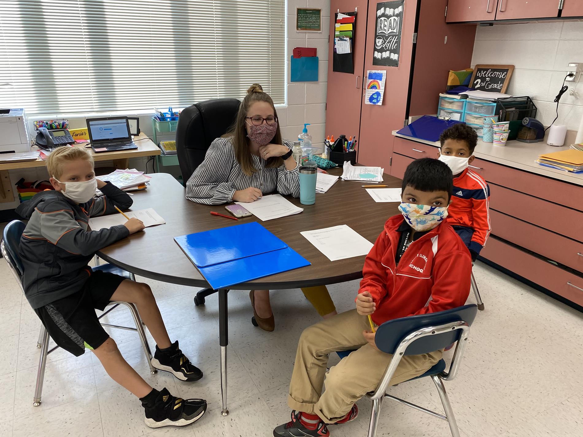 College Students Reading